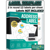 Products – Directly Download Colemoly® Blank Label Templates